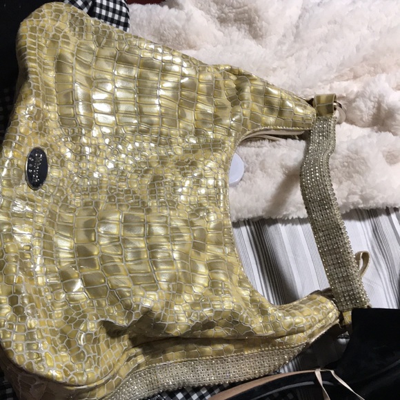 DXtouch | Bags | Dxtouch Shoulder Bag With Crystals Not Sure If They ...
